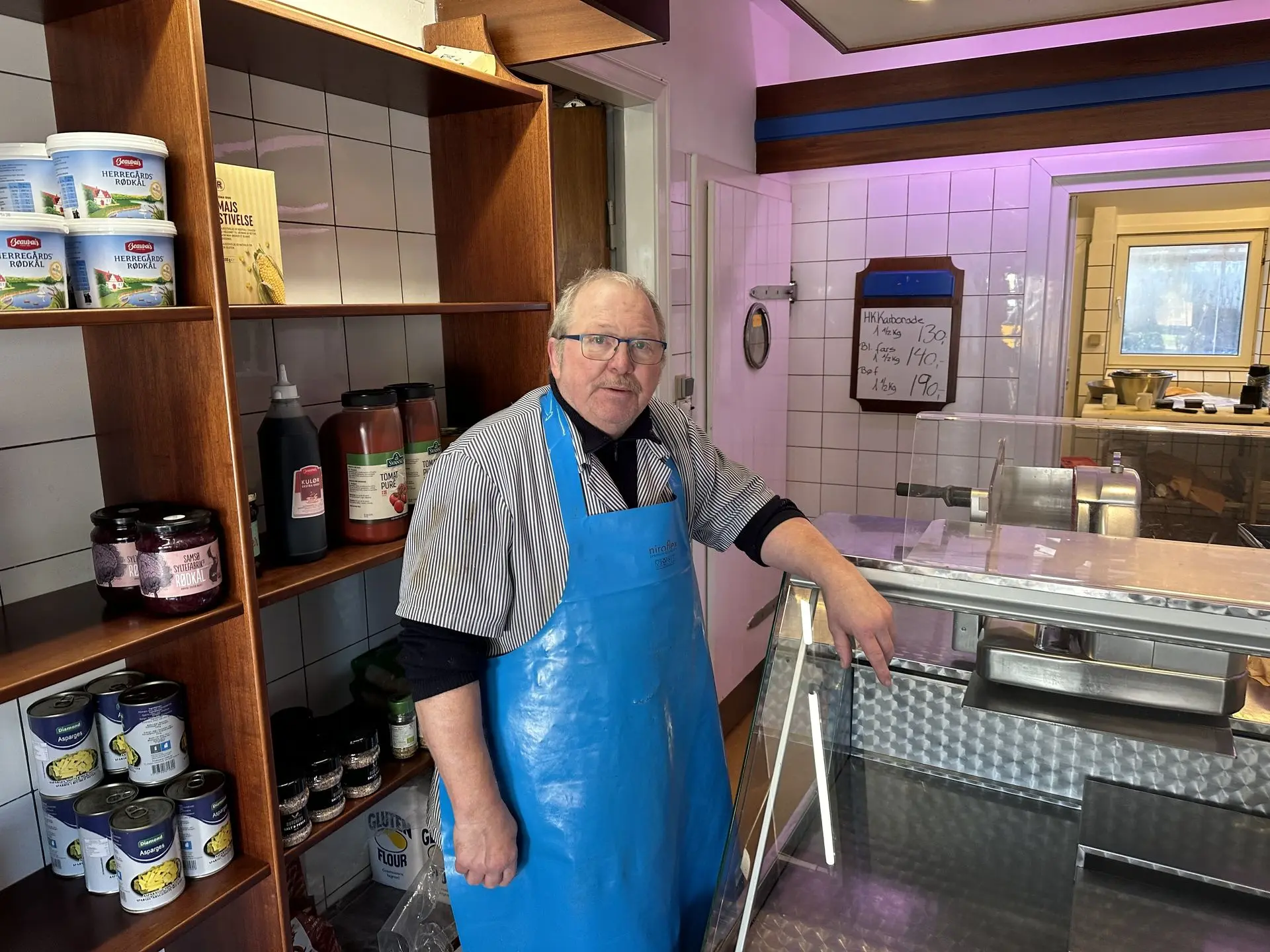 Populær slagter føler sig slidt op men fortsætter | 6510 NYT